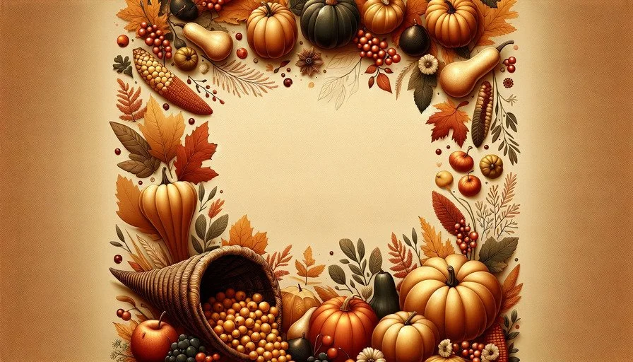 Thanksgiving Gatherings Go Virtual: Perfect Webcam Backgrounds