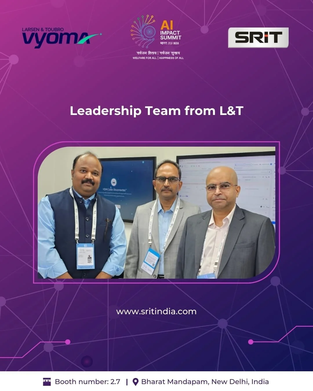 We are delighted to share the successful participation of the Larsen ...