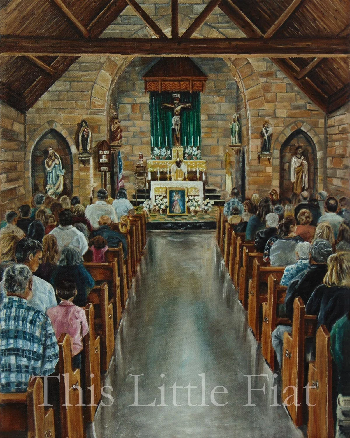 Fine Art | This Little Fiat | Catholic Artist and Live Wedding Painter ...