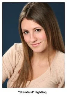 Dramatic lighting for headshots