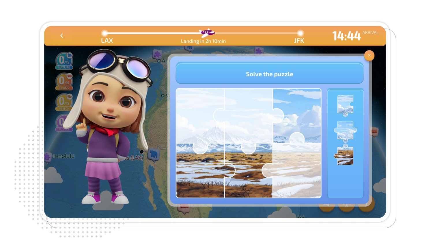 Help junior passengers discover the world | FlightPath3D