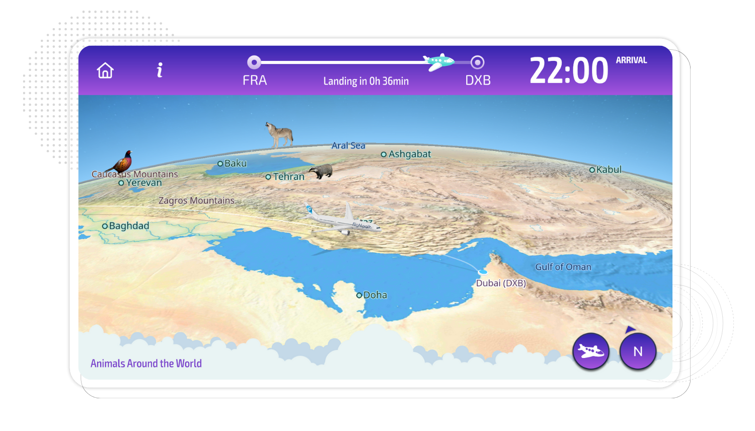Help junior passengers discover the world | FlightPath3D