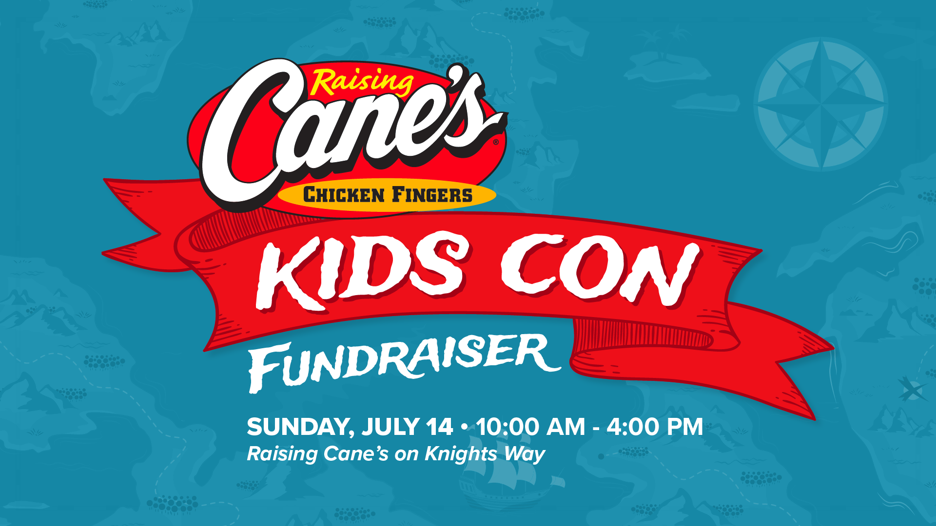 Raising Cane's Kids Con Fundraiser — Vintage Church • A Family Of Churches
