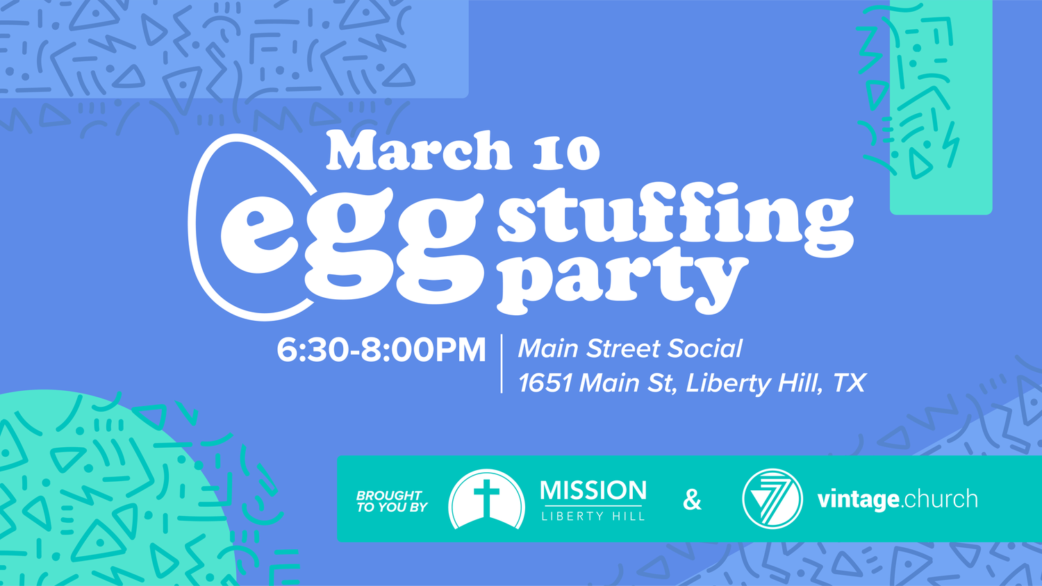 Egg Stuffing Party | Liberty Hill — Vintage Church • A Family Of Churches