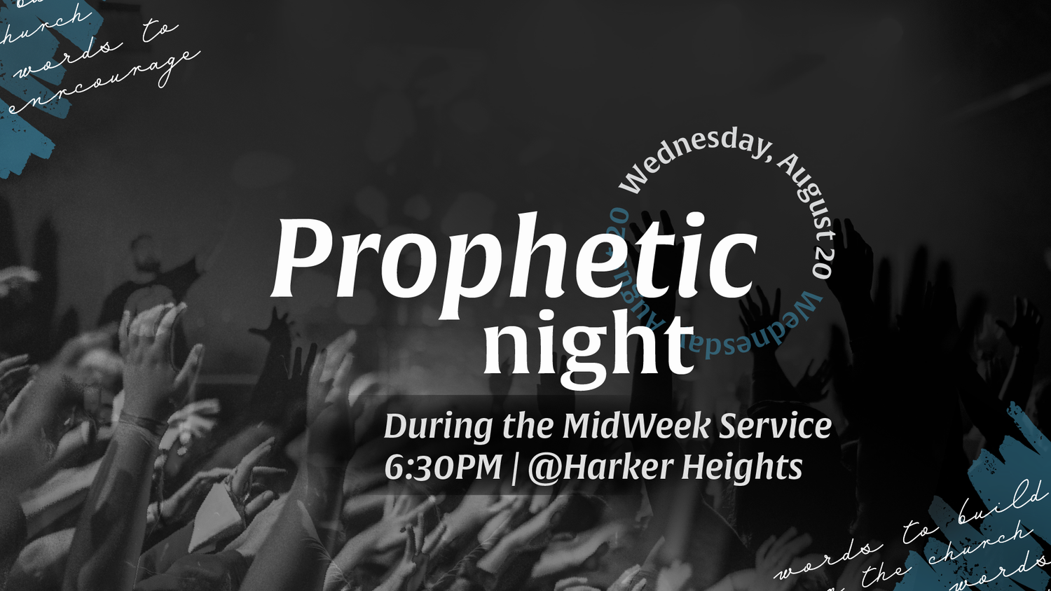 Prophetic Night — Vintage Church • A Family Of Churches