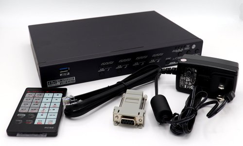 4-Port KM Switch with USB 3.2 Gen 1 Mouse Roaming Function ...