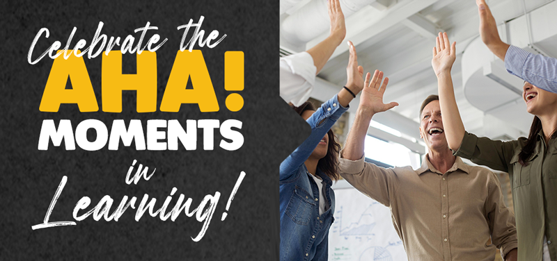 Celebrate the AHA! Moments in Learning — C3 SoftWorks - Training Games ...