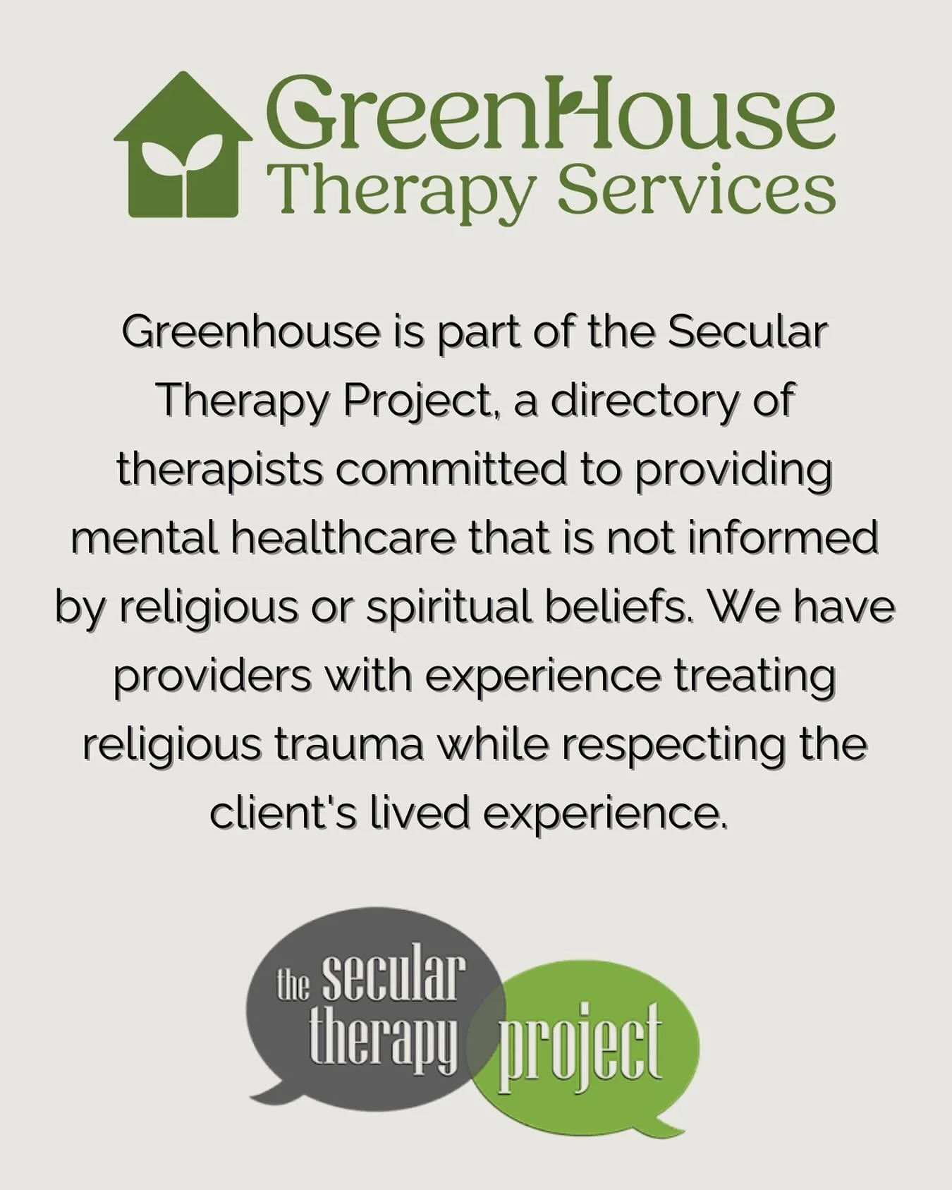Greenhouse Therapy Services | Mental Health Counseling