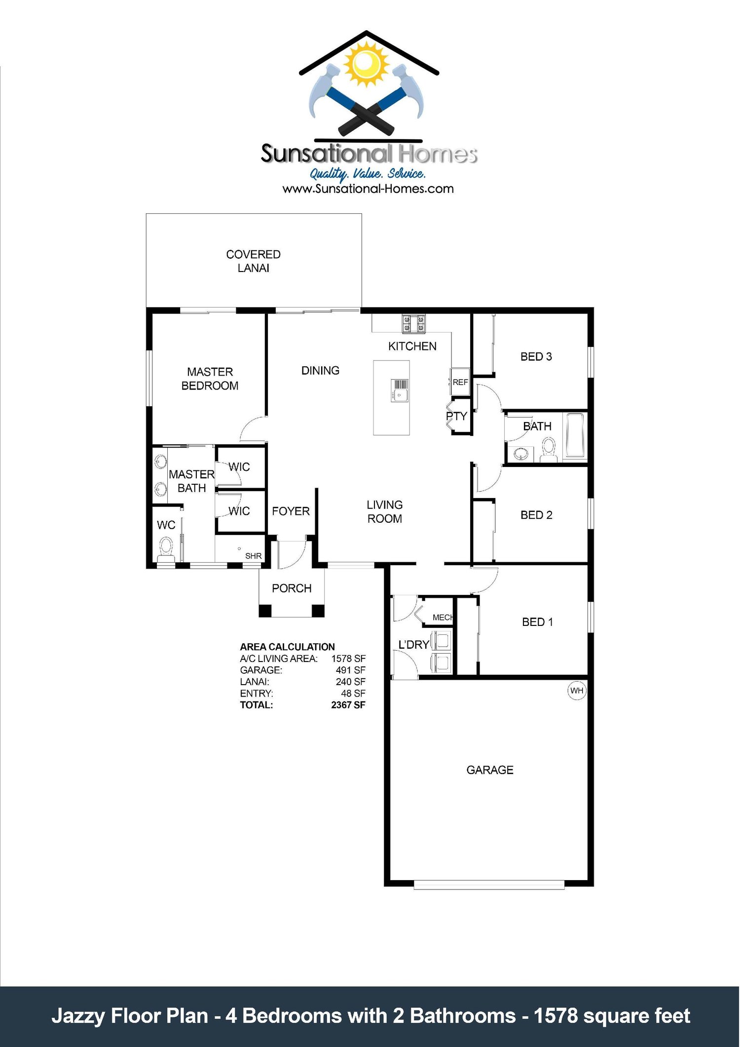 Jazzy Model — Sunsational Homes
