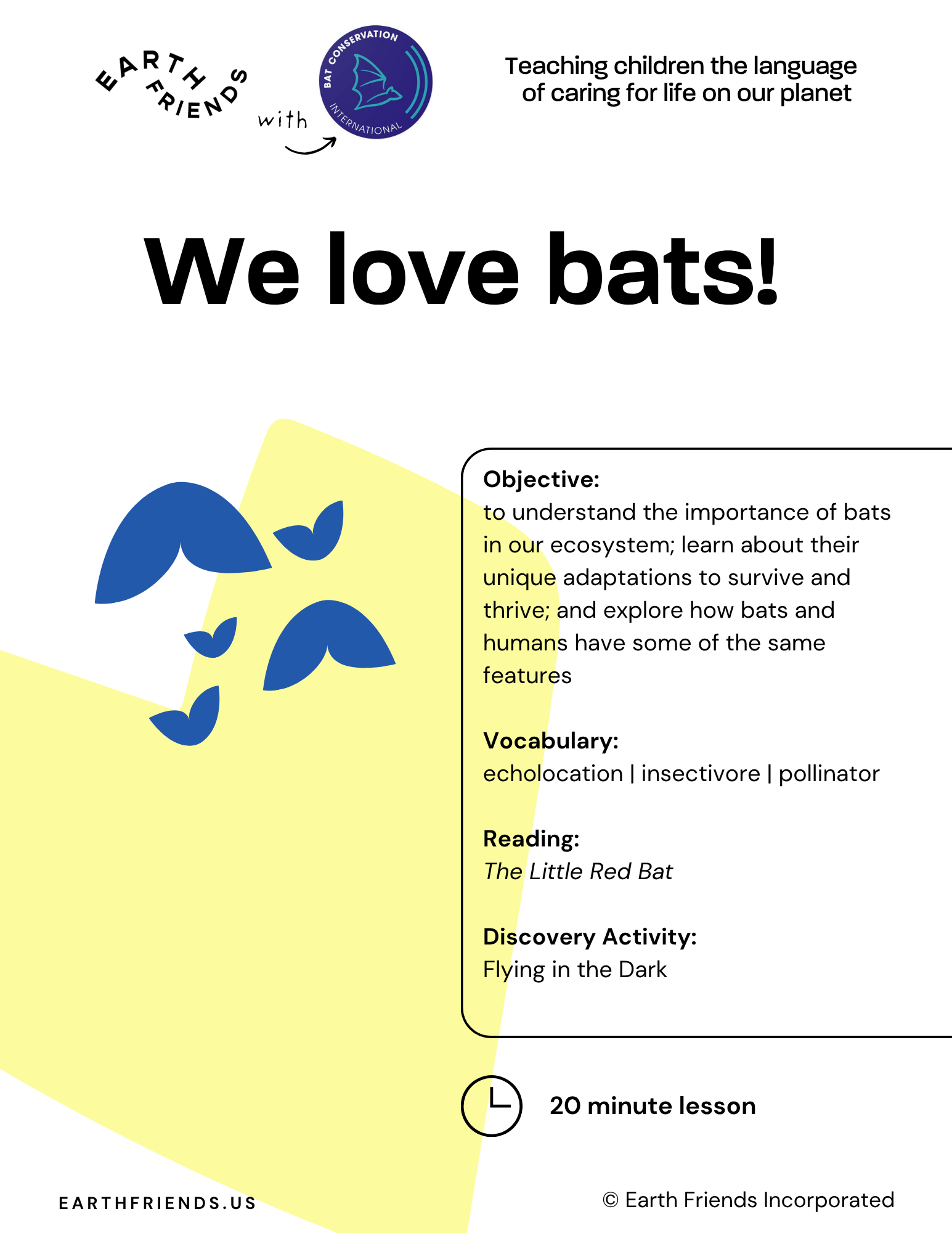 Earth Friends — free materials