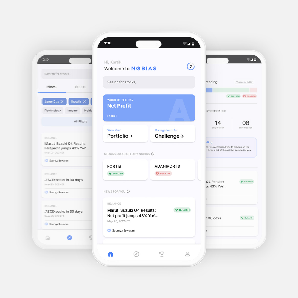 Nobias Finance | Make Better Financial Decisions