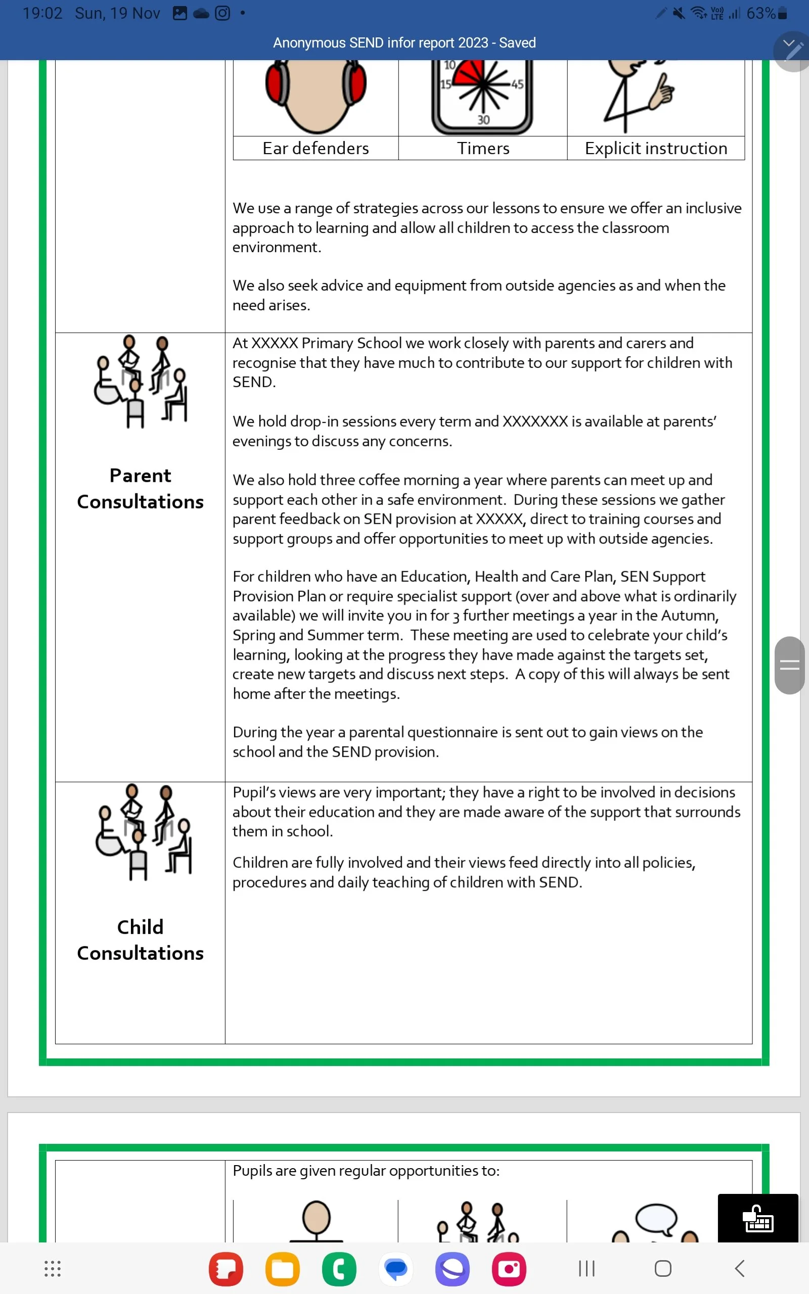 SEND information report — The little SEN resource shop