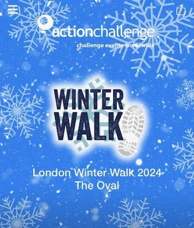 The London Winter Walk — Walking In Circles