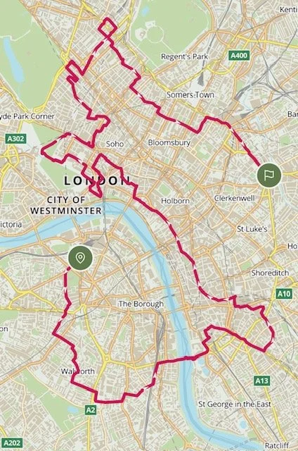 The London Monopoly Board Walk — Walking In Circles