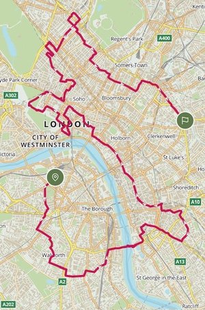 The London Monopoly Board Walk — Walking In Circles