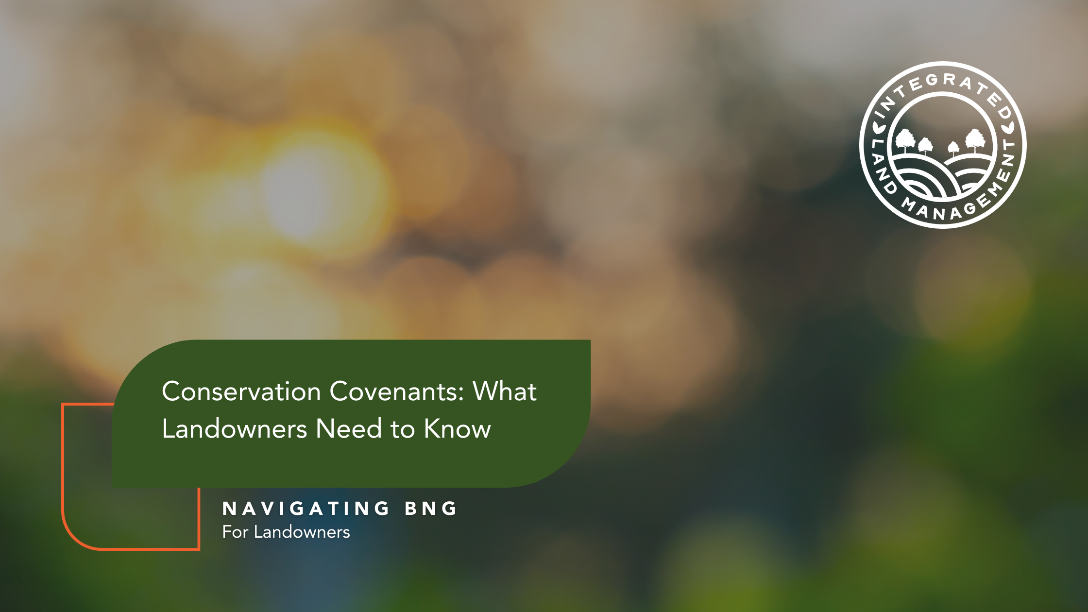 Conservation Covenants | A Landowners Guide to BNG