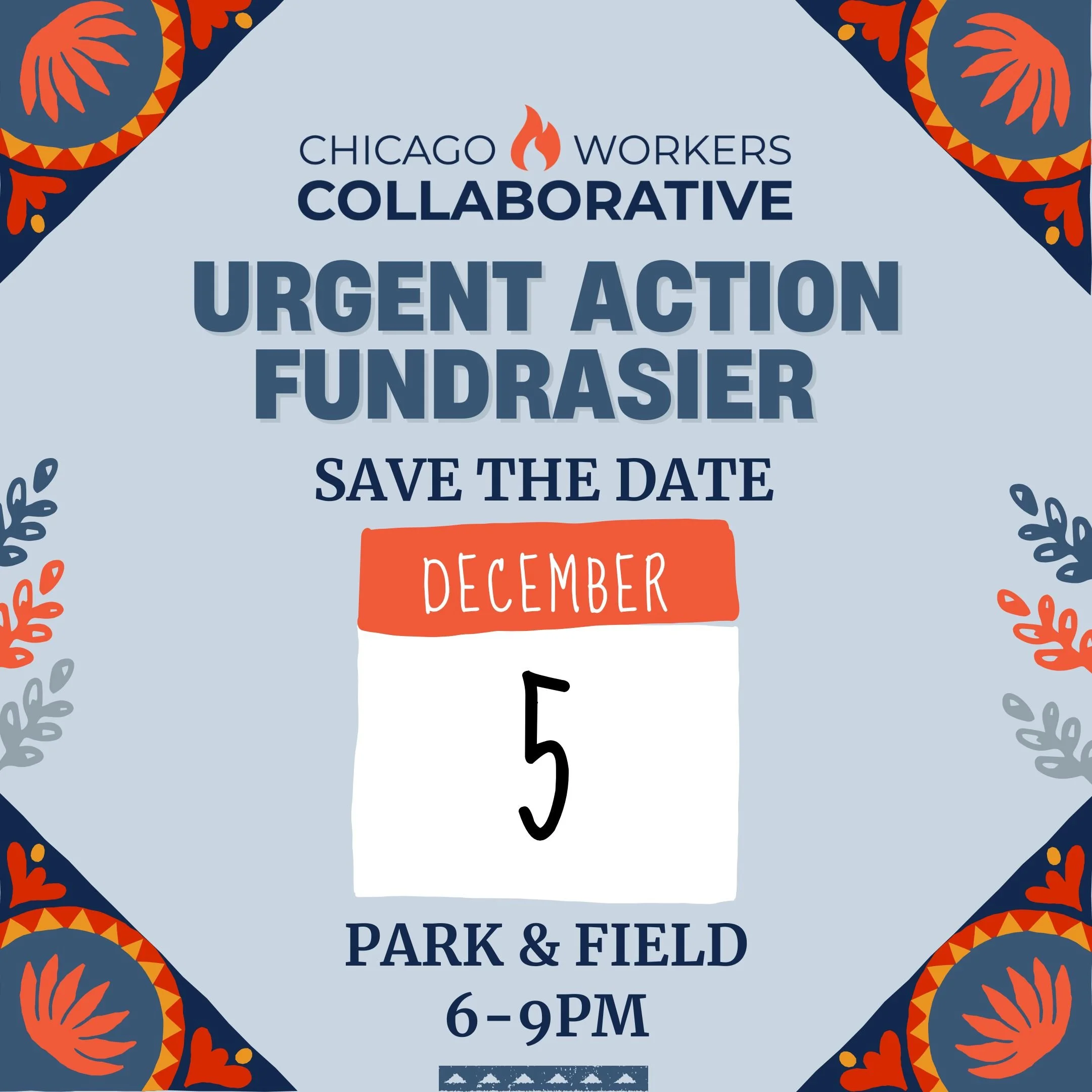 Emergency Fundraiser For Immigrant Community Defense Chicago Workers