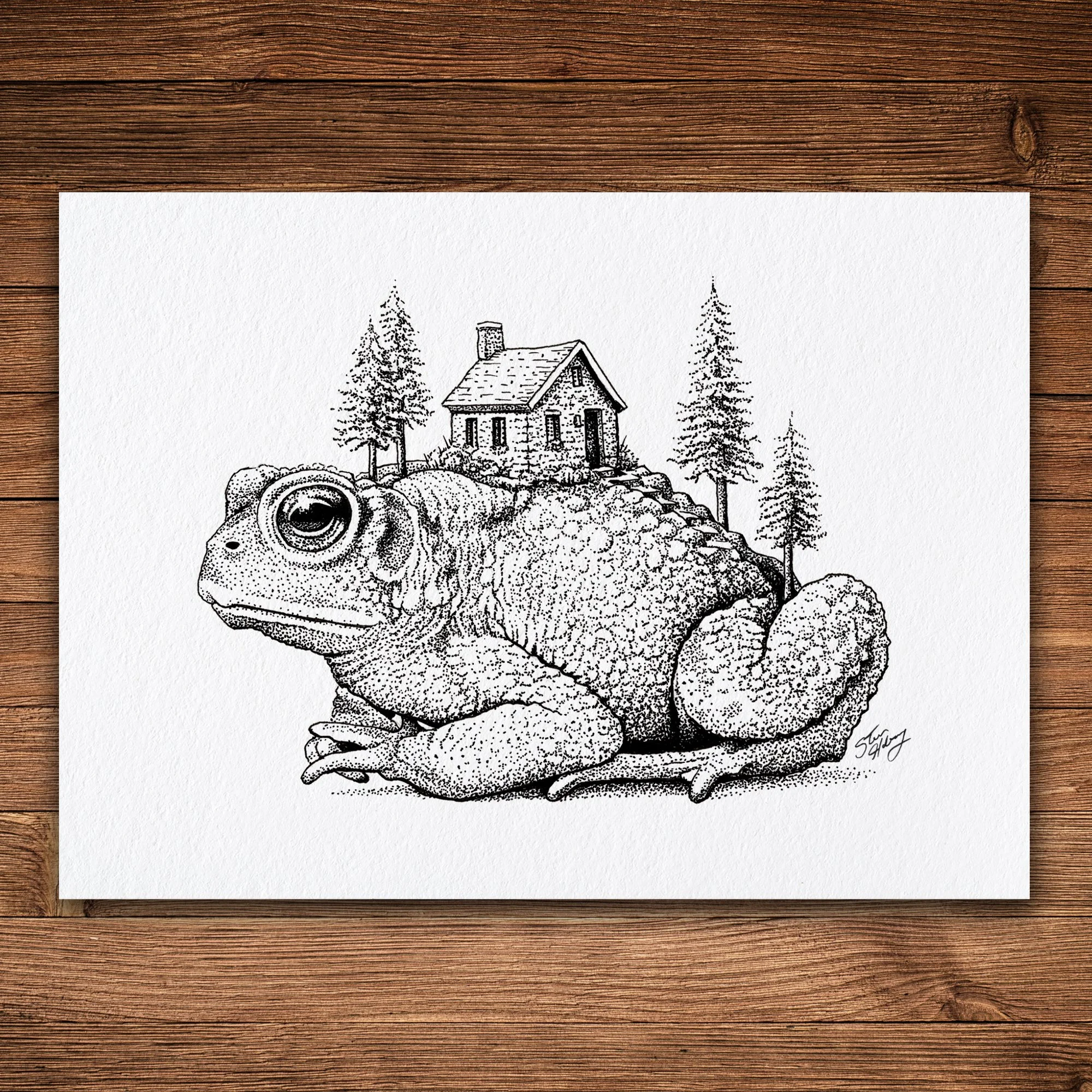 Habby Art Shop — Habby Art - Whimsical Ink Drawings by Steve Habersang