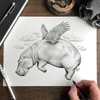 Habby Art - Whimsical Ink Drawings by Steve Habersang