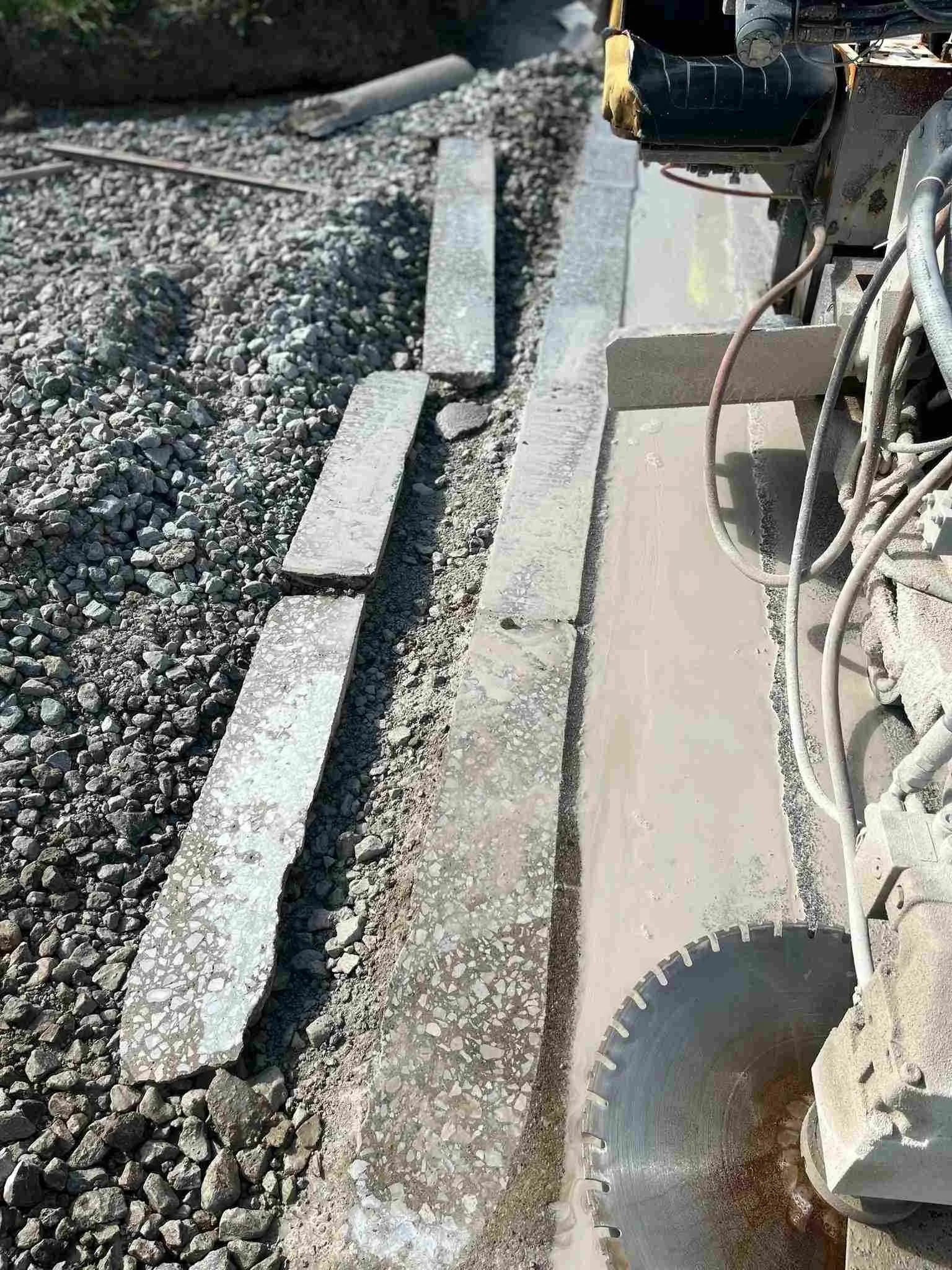 Curb Cutting Services | Illinois, Indiana, & Midwest — Diamond Coring