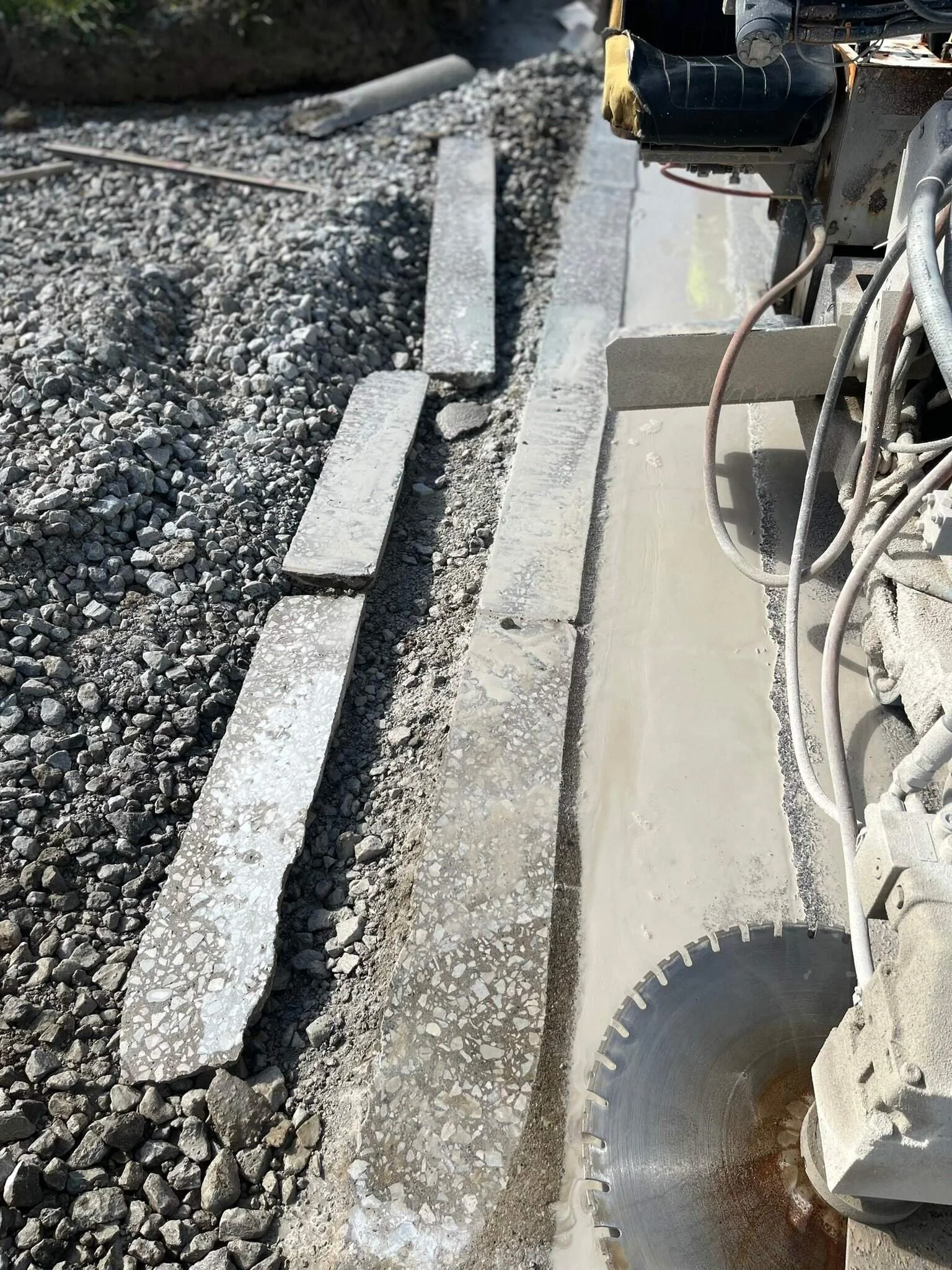Curb Cutting — Diamond Coring