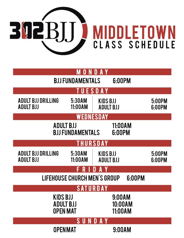 Book a Class — 302 BJJ