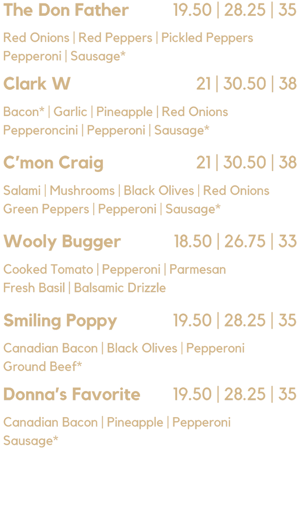 *NEW* Pizza & Pints Menu! — BMB - Barrel Mountain Brewing