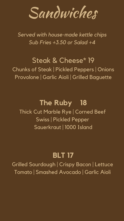 *NEW* Pizza & Pints Menu! — BMB - Barrel Mountain Brewing