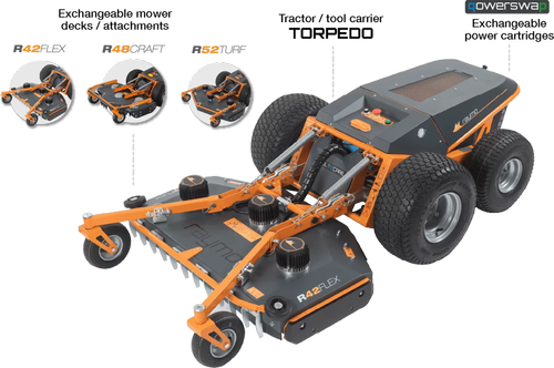 Raymo - Electric Remote Controlled Mower