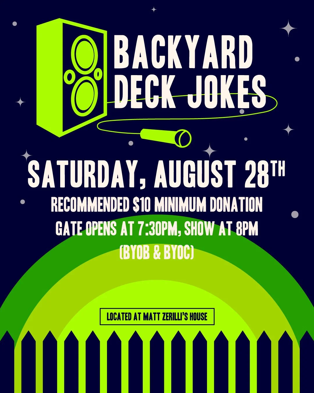 Backyard Jokes Posters — nickwalshdesign