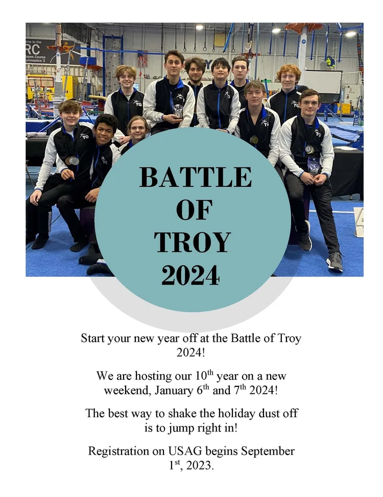 Battle of troy — Michigan Men's Gymnastics Website