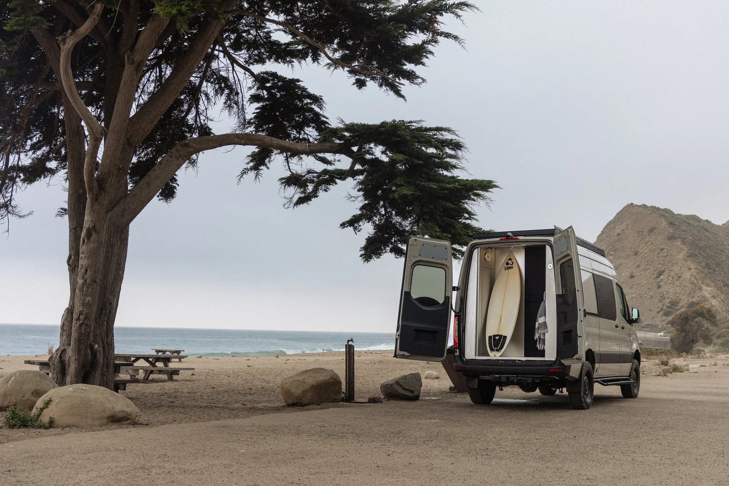 THE SPA: luxury bathroom + hot shower for camper vans — Nook Vans