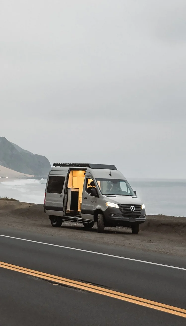 The Nook | Sprinter Camper Van with Shower, Toilet, and Bathroom