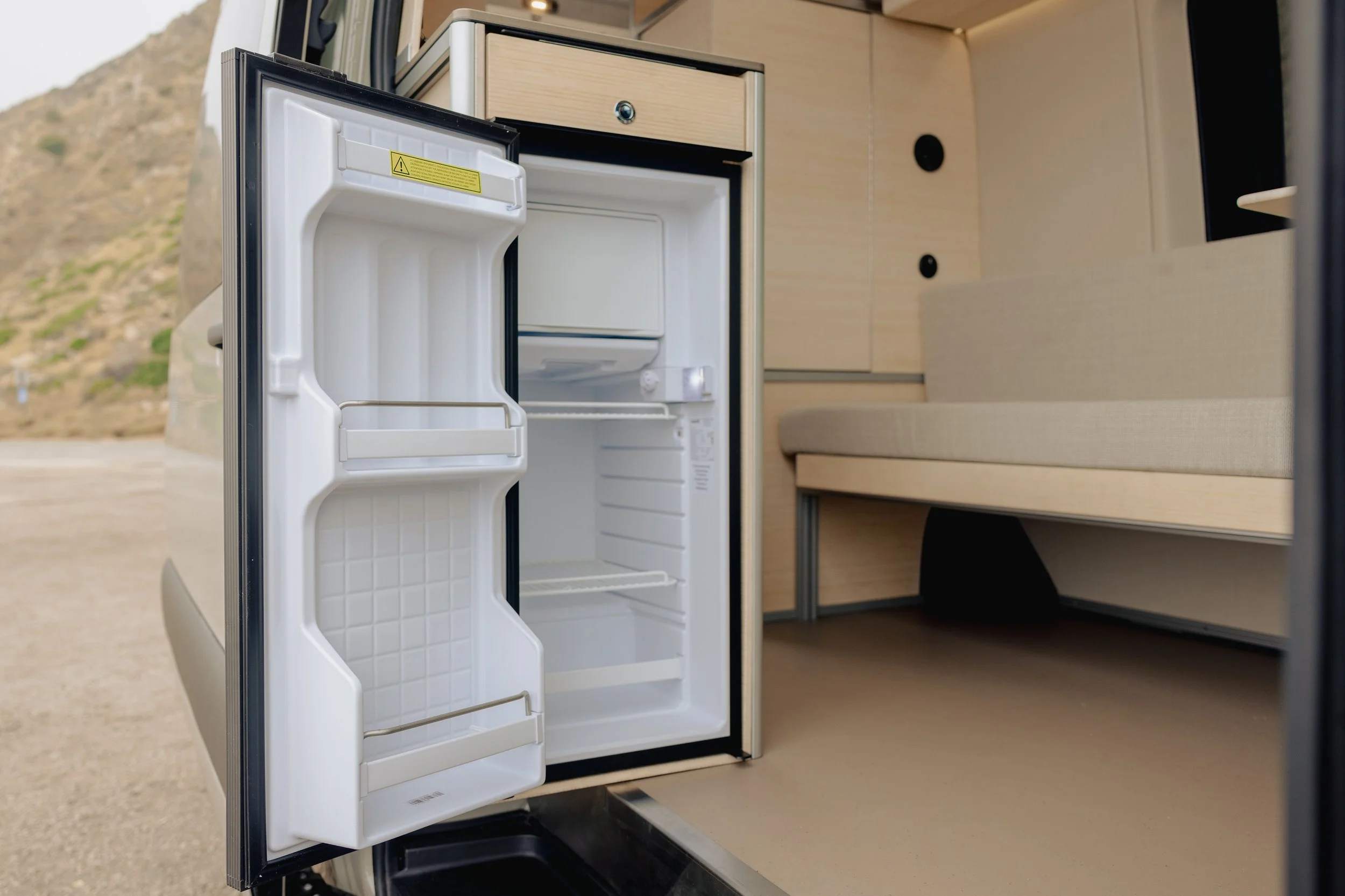 The Nook | Sprinter Camper Van with Shower, Toilet, and Bathroom