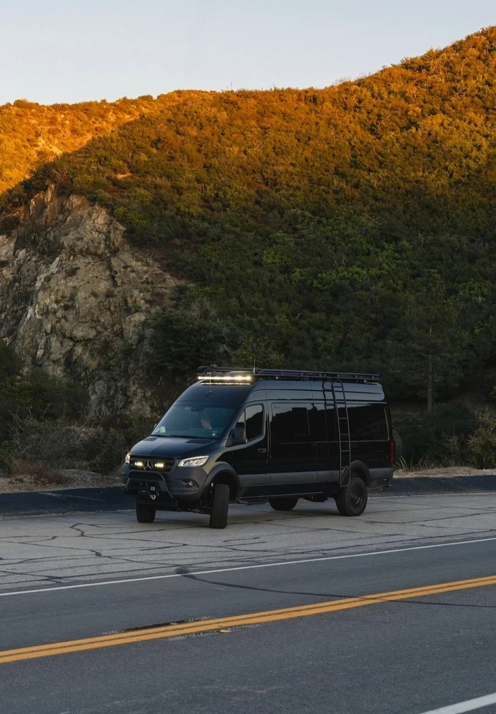 The Nook | Sprinter Camper Van with Shower, Toilet, and Bathroom