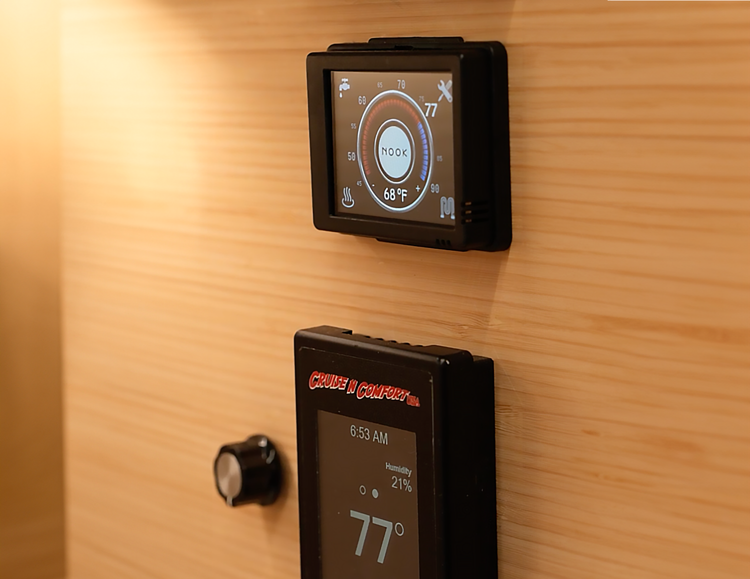 The Nook+ | Luxury Sprinter Van Conversion with Bed, Bathroom