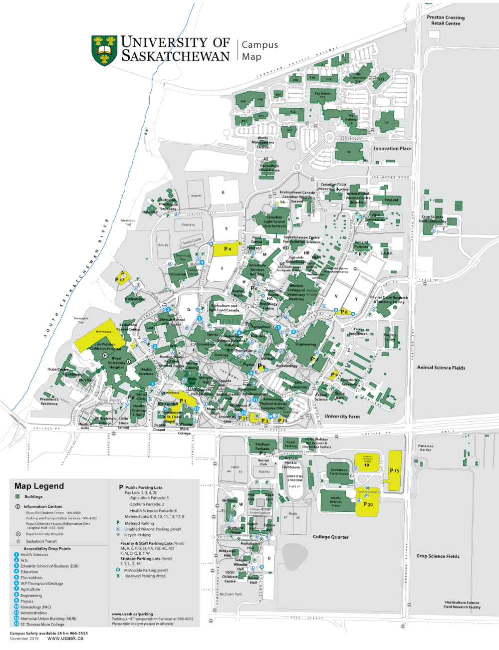 USask Campus Maps | Edwards Business Students' Society