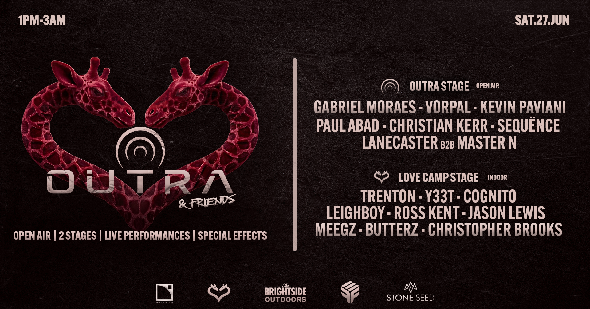 OUTRA & Friends x Love Camp at The Brightside in Brisbane — Earth ...