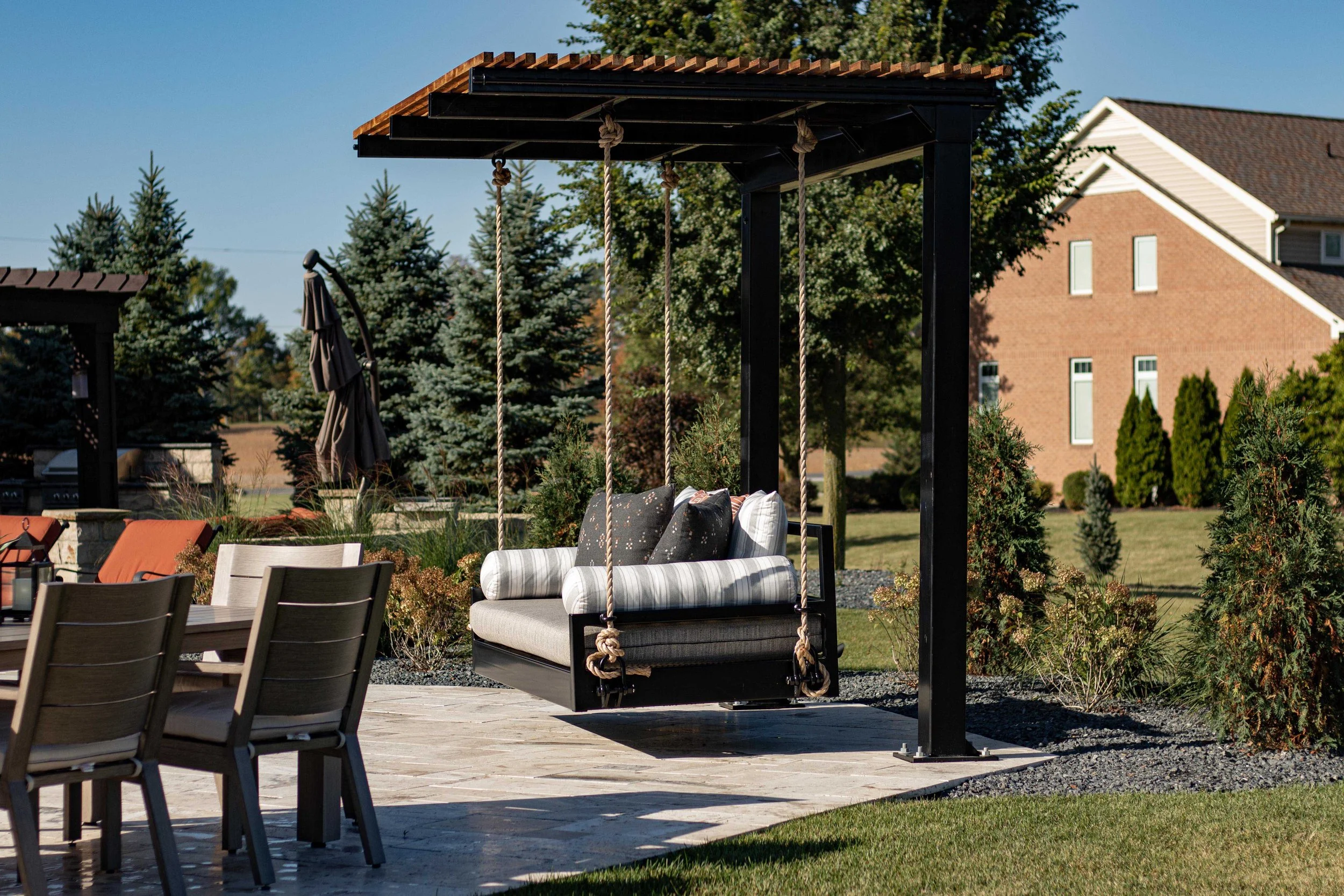 Steel Shade Pergolas