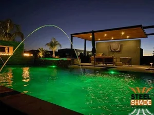 Traditional 4-Post Pergolas — Steel Shade Pergolas