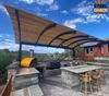 Radius Cantilever Pergolas — Steel Shade Pergolas