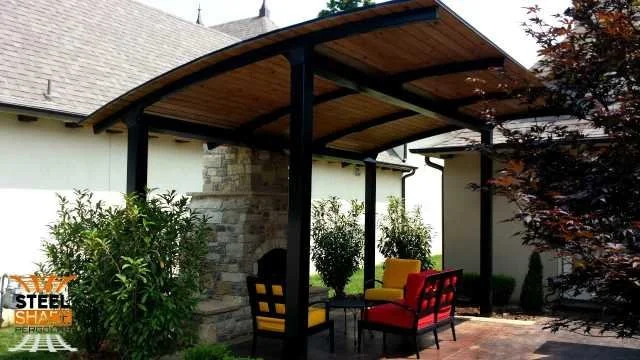 Roofed Pergolas — Steel Shade Pergolas