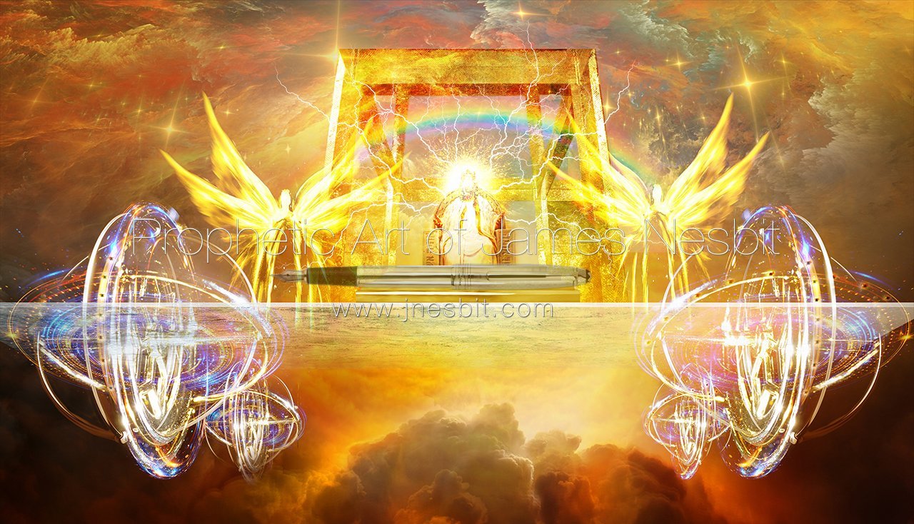 Ezekiel's Throne — Prophetic Art of James Nesbit Ezekiel's Throne — Prophetic Art of James Nesbit