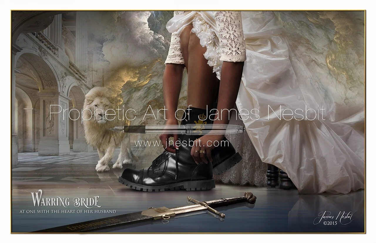 Dread Warrior Angel — Prophetic Art of James Nesbit