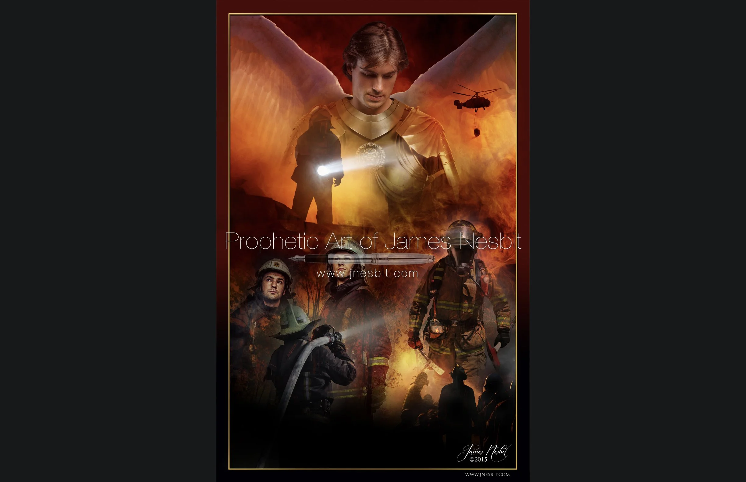 The Angel of Time Gates — Prophetic Art of James Nesbit