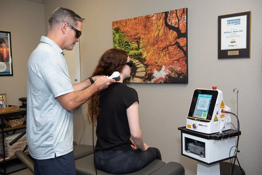 Laser Therapy — Touch Chiropractic | Sacramento, CA