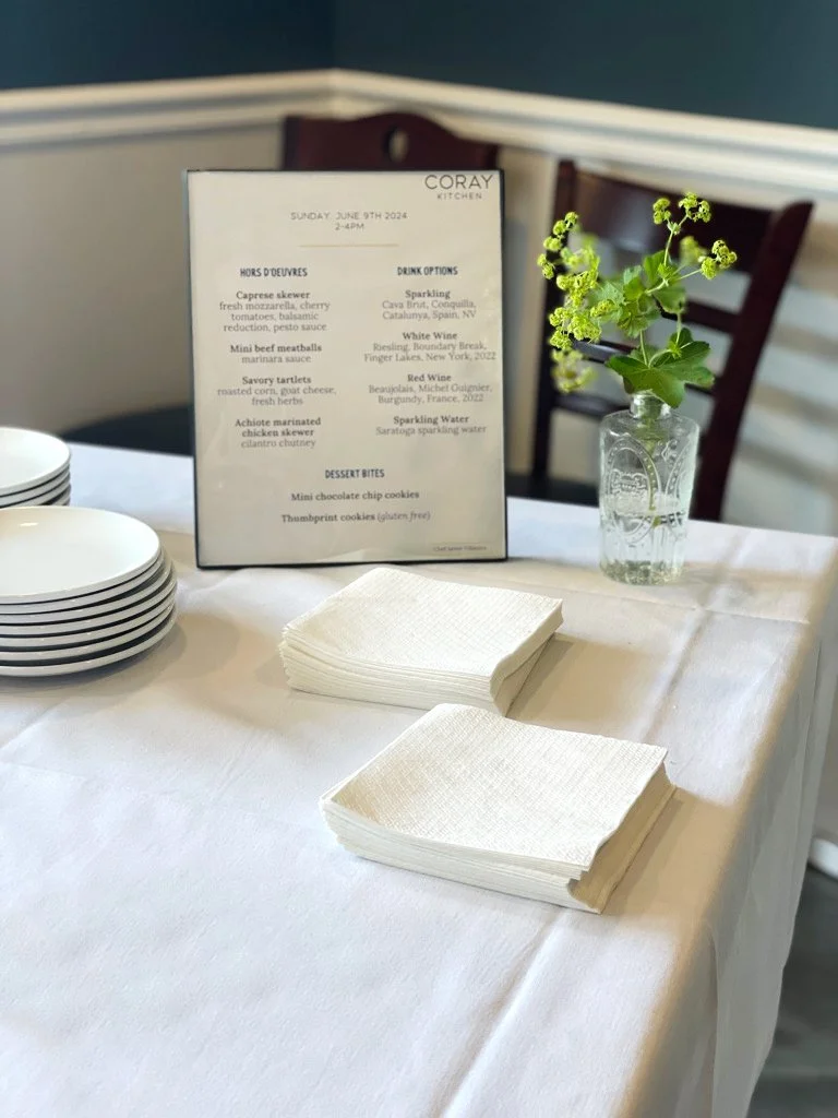 Private Dining and Catering — Coray Kitchen