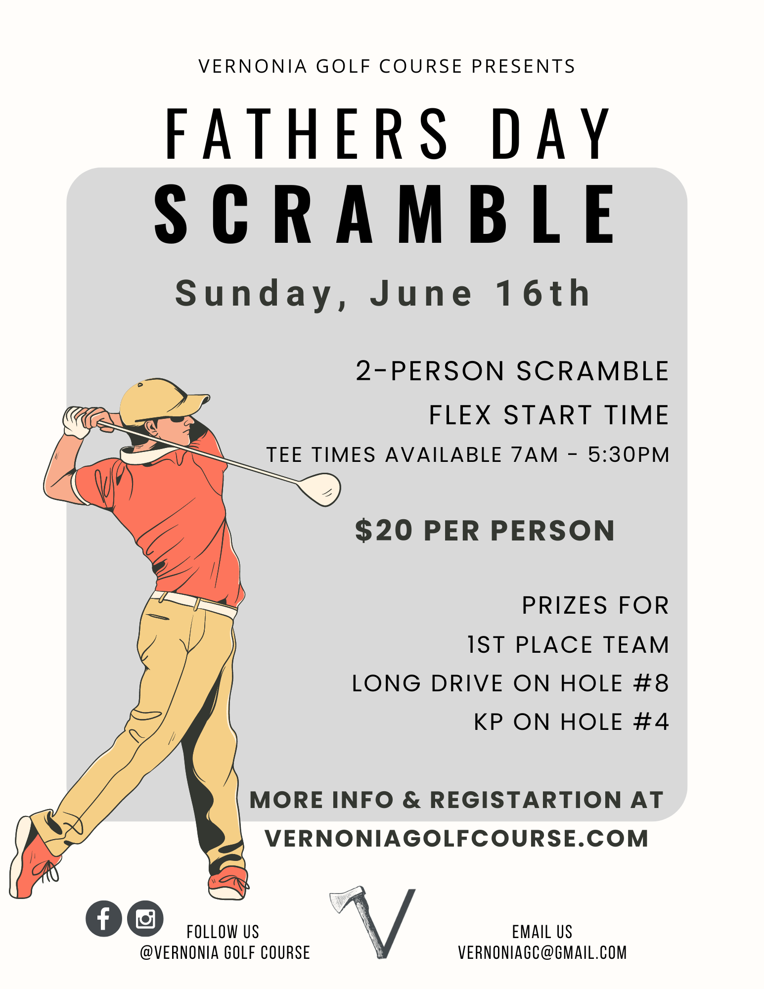 Events — Vernonia Golf Course