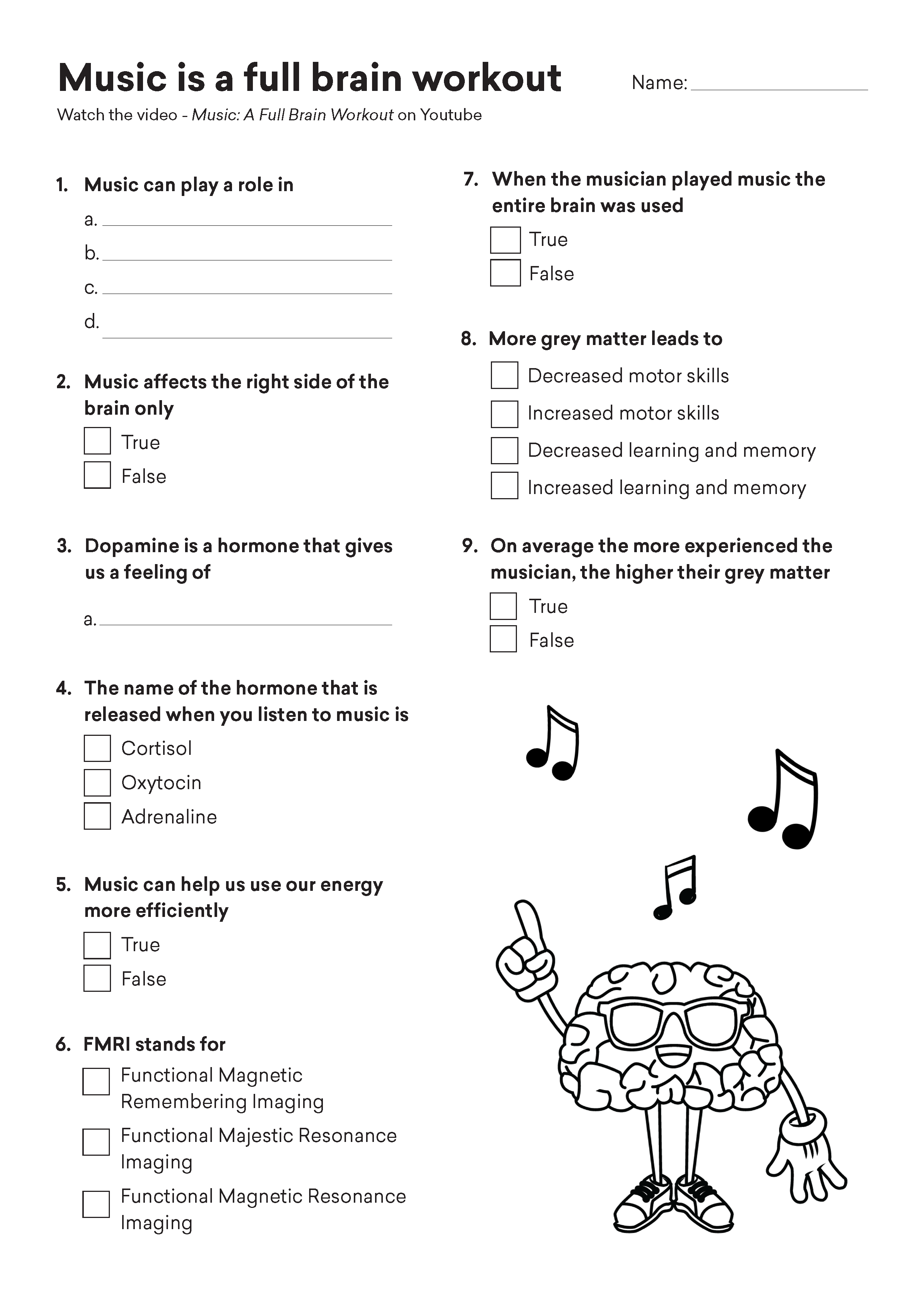 Music is a full-brain workout — Bigger Better Brains
