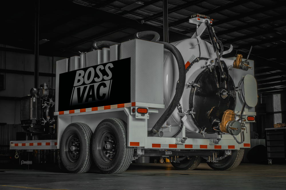 BOSSVAC - Hot-Rod Hydro-Vac Trailers. Made in Oklahoma